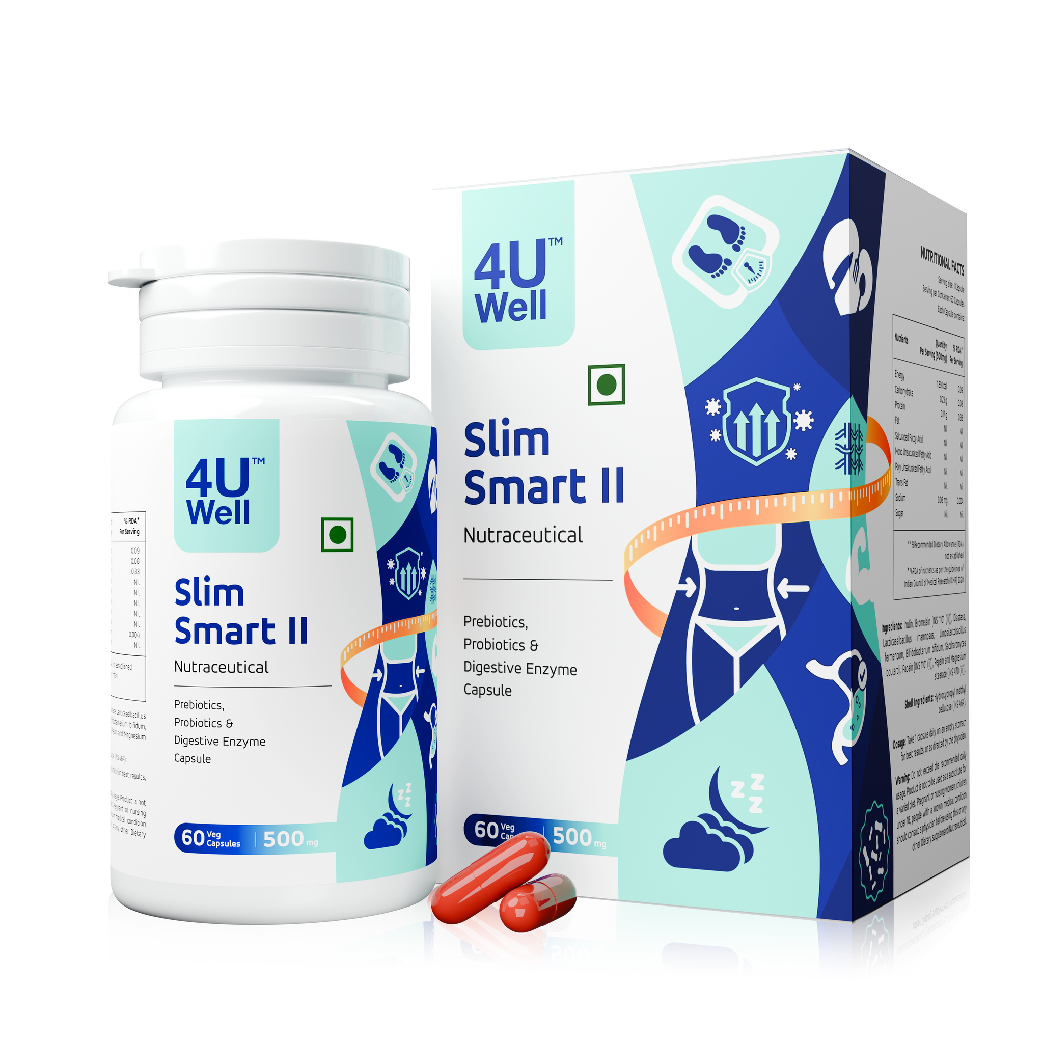 Slim Smart II for Gut Health & Weight Management | 4UWell